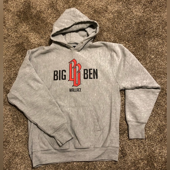 Big Ben | Shirts | Vintage Y2k Starbury Big Ben Wallace Spell Out Gray ...